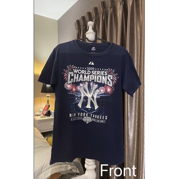 เสื้อยืด NY T-shirt Authentic Majestic T-shirt แท้ มือสอง - dollar.beb - ThaiPick