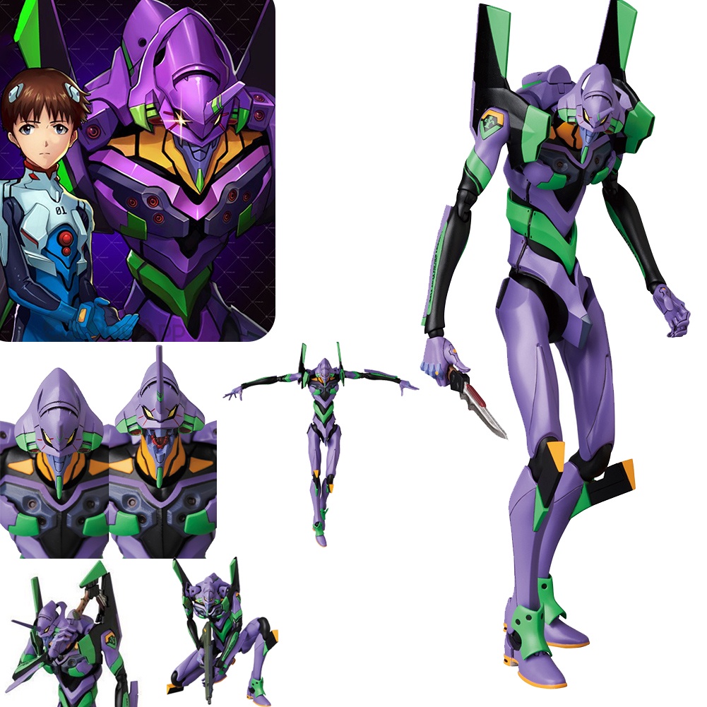 19ซม. Neon Genesis Evangelion RG Evangelion MAF080 Unit-01 ของเล่นรูปพีวีซี - pcyuluubr4 - ThaiPick