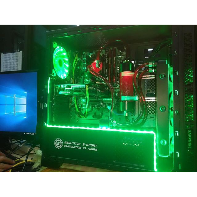 ชุดน้ำระบบเปิดCPU หม้อน้ำ2ตอน ครบชุด รุ่นNormal Grade / CPU Water ...