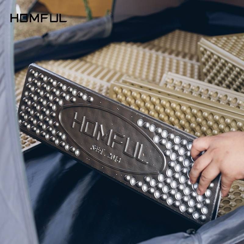 Homful Haofeng แผ่นรองนอน กันชื้น พับได้ สําหรับตั้งแคมป์กลางแจ้ง ...