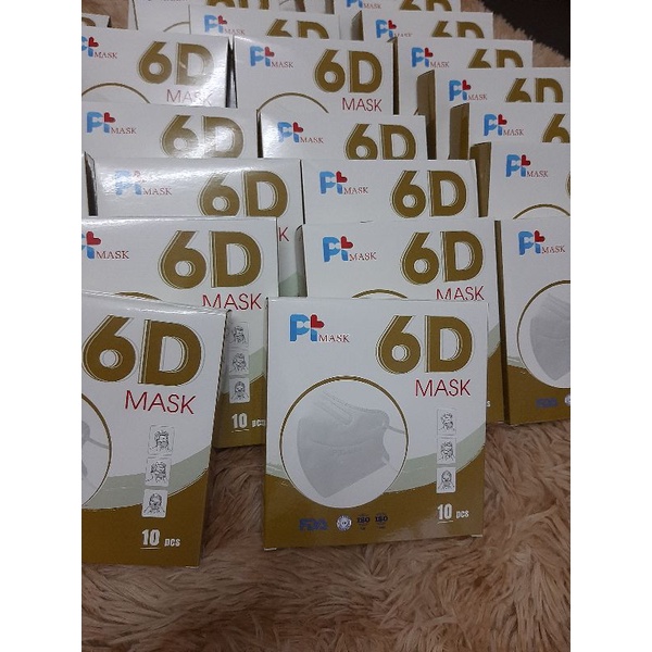 แมส 6D ใหม่ล่าสุด PT mask Anti KN95 เกาหลี หนานุ่มใส่สบาย สายนิ่มไม่ ...
