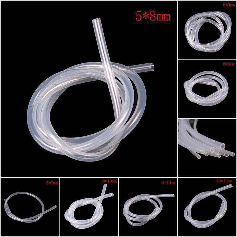 Purpleredto1M Food Grade Clear Translucent Silicone Tube Non-toxic Beer ...