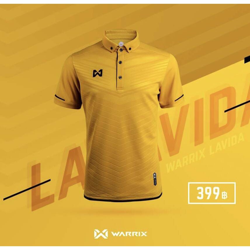 warrix เสื้อโปโลWARRIX รุ่น "La Vida" WA-3318 ไซส์ XS-3L ราคา 399 ฿* ไซส์ 5L,7L : 439 B* เบา ...