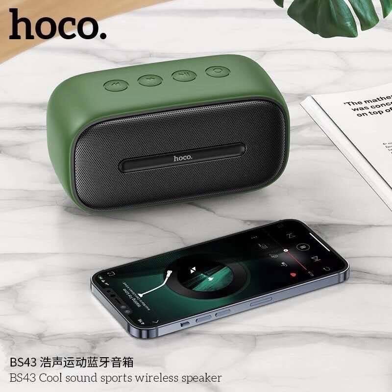 ลำโพงบลูทูธ Hoco BS43 BT V5.0 พร้อมแบตเตอรี่1200mah กันน้ำด้วย (ของแท้100) - 4m8igpgqin - ThaiPick