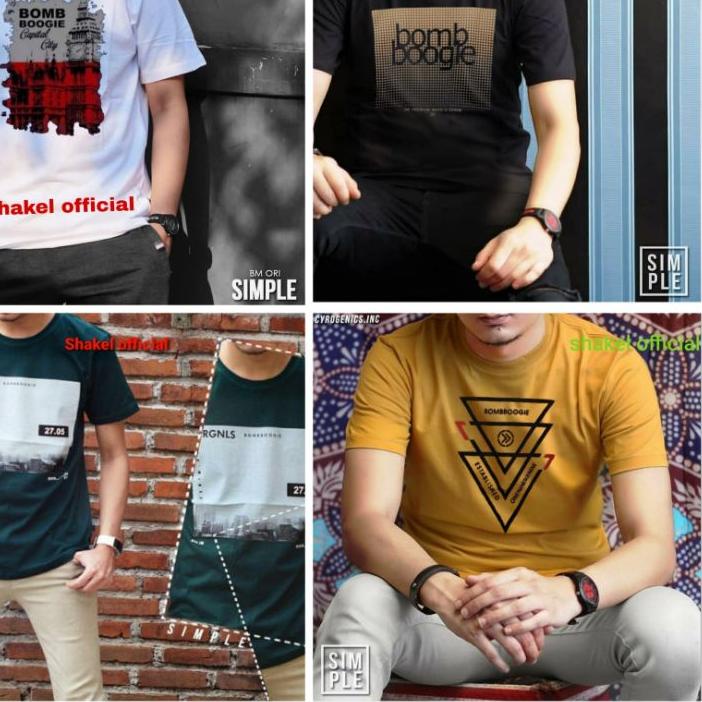 ลดราคา BOMBBOOGIE เสื้อยืดลําลอง แขนสั้น พิมพ์ลาย สําหรับผู้ชาย - danuuwaikumallsna.th - ThaiPick