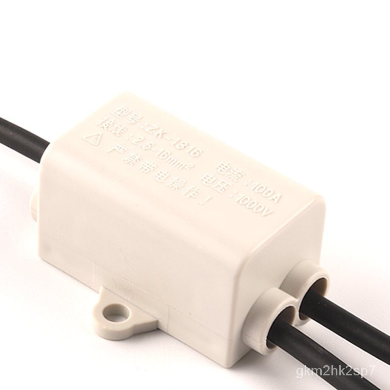 High Power Wire Cable Splitter Junction Box Quick Electric Wiring Connector Terminal Block 60A ...