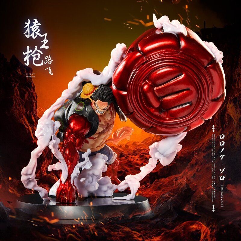 One Piece Anime Figure Big Hand Fourth GK Luffy PVC Action Figure Toys ...