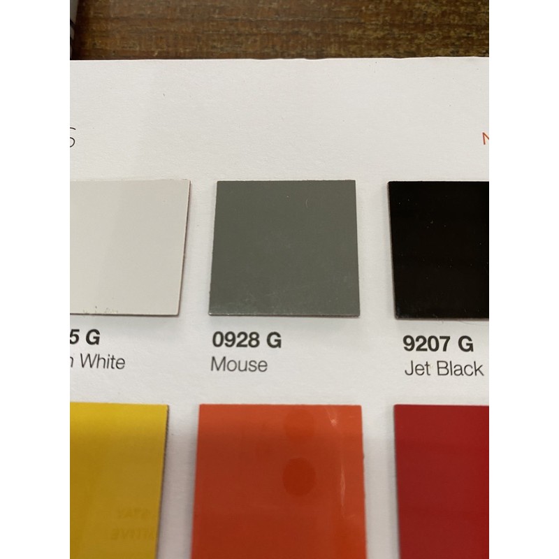 แผ่นโฟเมก้า TD Board TD/SM 0928 G ผิวเรียบ เงา สีเทา ขนาด หนา 0.7 มม. ...