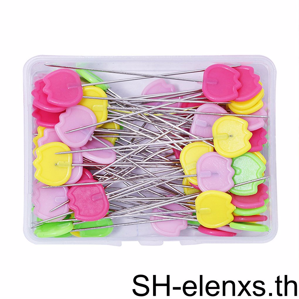 หมุดปักผ้า ลายดอกไม้ สุ่มสี สําหรับตกแต่งเสื้อผ้า DIY 50 ชิ้น - elenxs ...