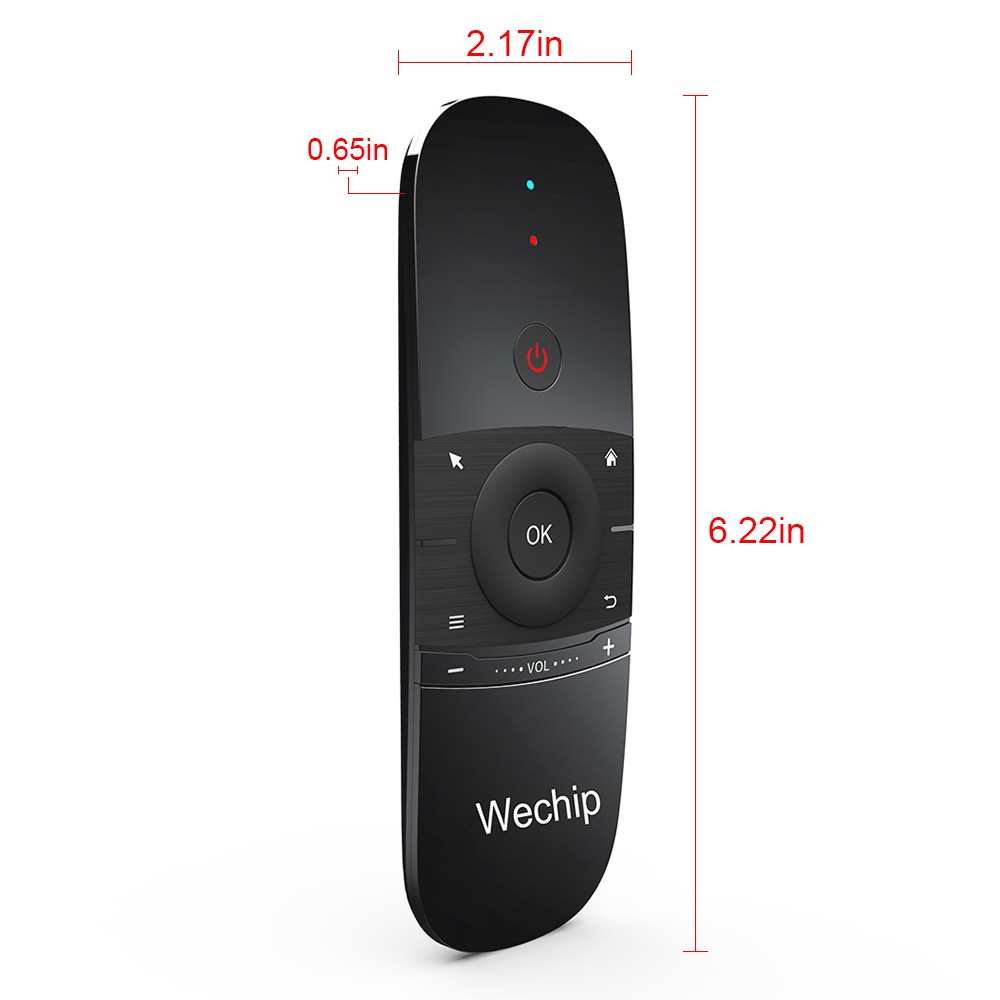 Wechip W1 2.4G Air Mouse Wireless Keyboard Remote Control Infrared ...