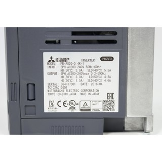 FR-A820-0.4K-1 INVERTER MITSUBISHI | Shopee Thailand