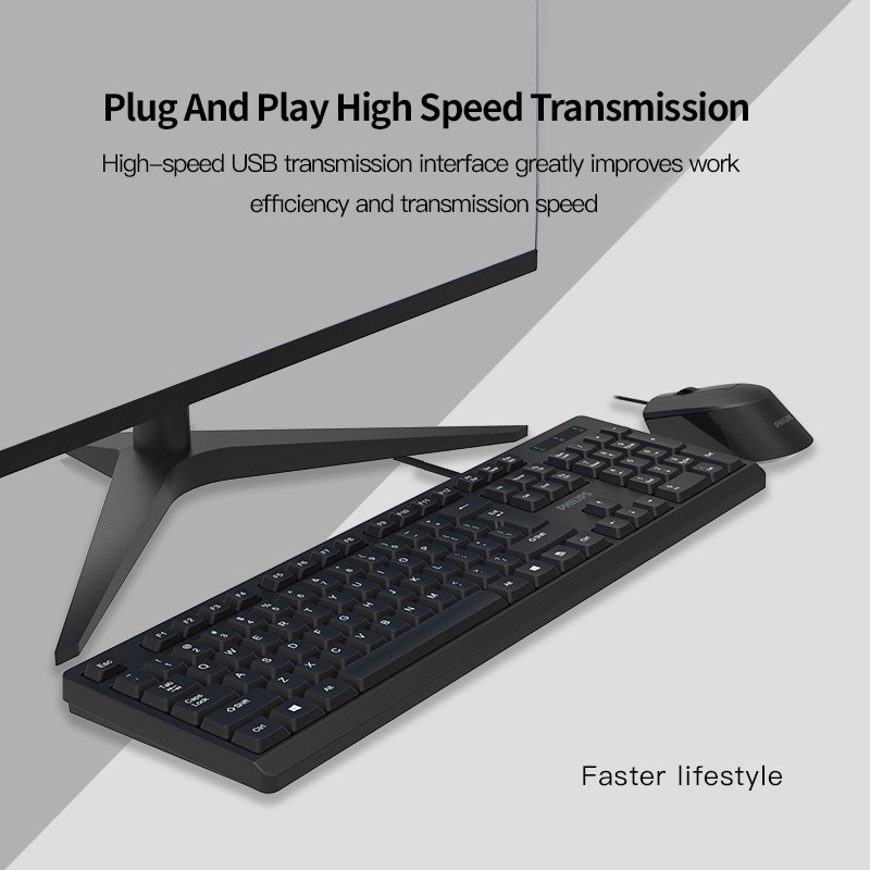 keyboard PH Stock Philips C354 C294 C234 C315 Wireless wired office ...