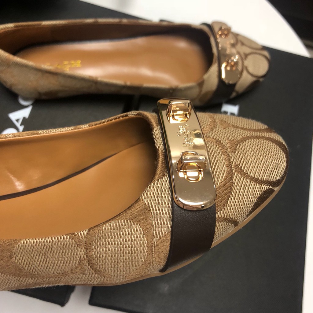 Sepatu Flat Model Coach Original - pengyi1.th - ThaiPick