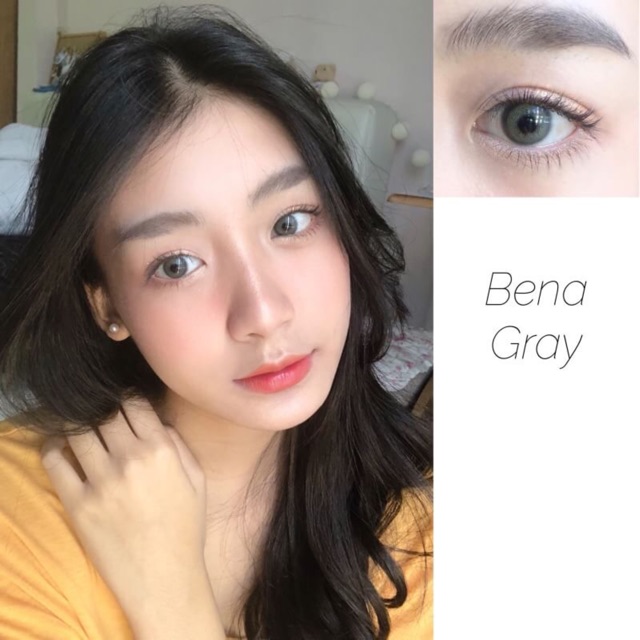 คอนแทคเลนส์ ขนาดมินิ Gray Bena (Kitty kawaii) - bigeyebybellies - ThaiPick