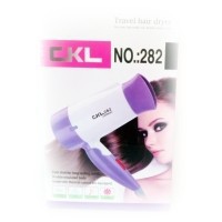ไดร์เป่าผม ไดร์เป่าผมไฟฟ้า 1 แถม 1 เพียงวันเดียวมินิและพกพา CKL-282 ปรับแรงลมและความร้อนได ...