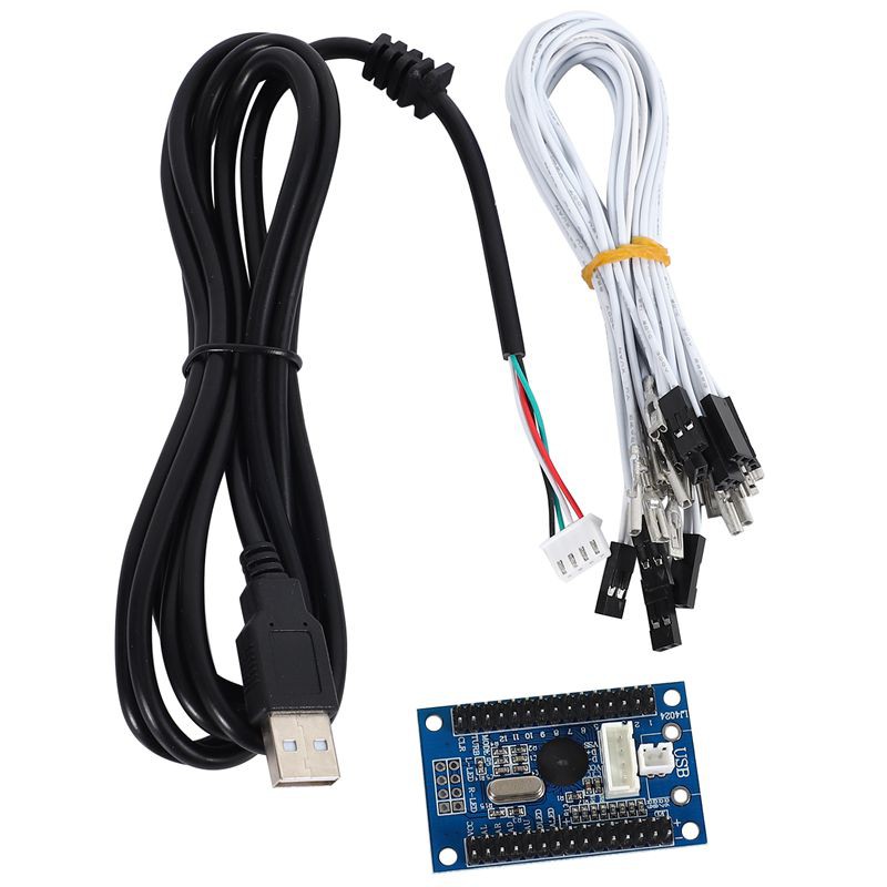 PS4 controller Arcade Game Controller USB Free Drive Game Control Chip ...