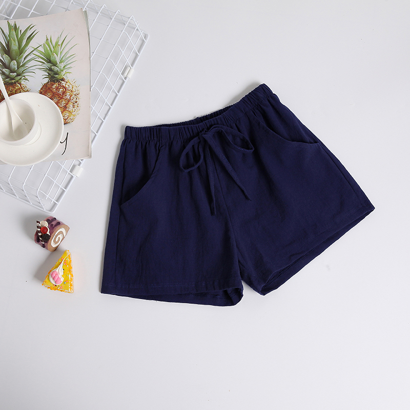 Womens High Waist Sports Shorts Korean Fashion Simple Casual Plus Size