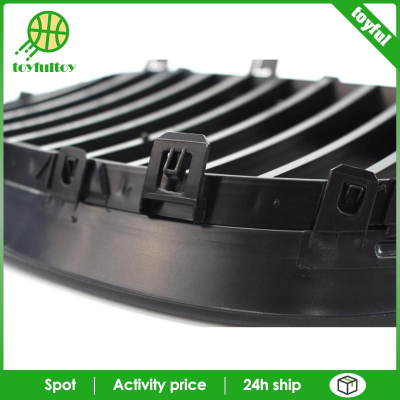 M2-Toy] 2Pcs Front Kidney Grille Matte Black Fit for BMW E60 E61 ...