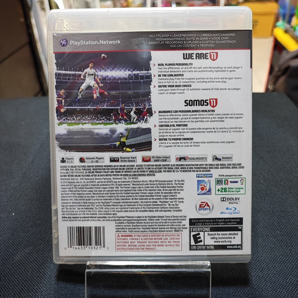 แผ่นเกมส์ PS3 Game : FIFA 11 : PS3 Zone 1 - sornsin25 - ThaiPick