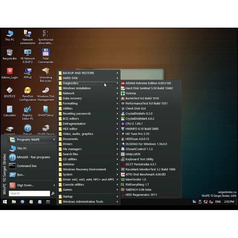 แผ่นBootฉุกเฉิน Windows pe mini boot ซ่อมเครื่อง Backup ข้อมูล - oaoo22 ...