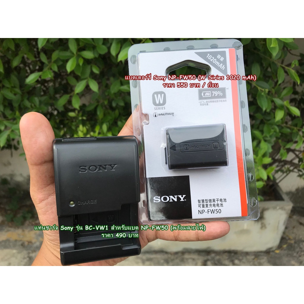 แท่นชาร์จ แบต Sony A7 A7S A7II A7RII A33 A35 A37 A55 A3000 A3500 NEX3 ...