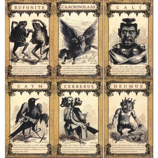 The Daemon Tarot ไพ่ยิปซีตำนานปิศาจโซโลม่อน ไพ่แท้ลดราคา ไพ่ยิปซี ไพ่ทา ...