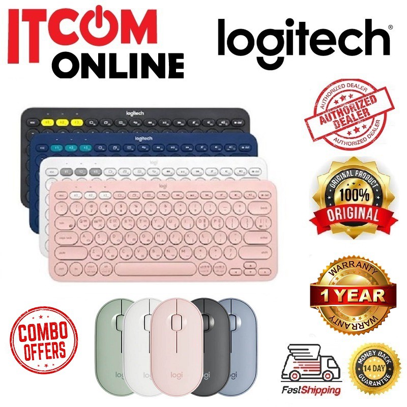 PROMOTION เกมมิ่งเกียร์ SET6 NK34 Blueswitch Set Combo Pink Keyboard ...