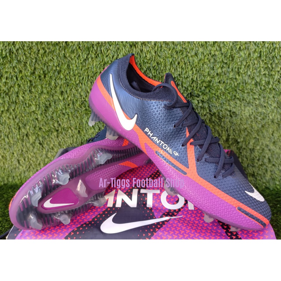 รองเท้าฟุตบอล Nike Phantom GT2 Elite FG (UV Spectral Pack) ท็อปของแท้ ...