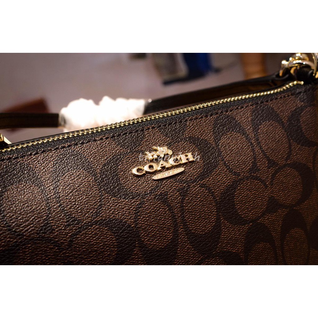 COACH แท้ C F36674 F58321 O กระเป๋าสะพายข้างผู้หญิง A (ตั๋วเล็ก ถุง ...