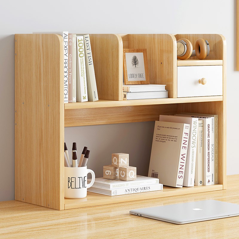 Free Shipment of New Products#Desktop Bookshelf Simple Student Multi ...