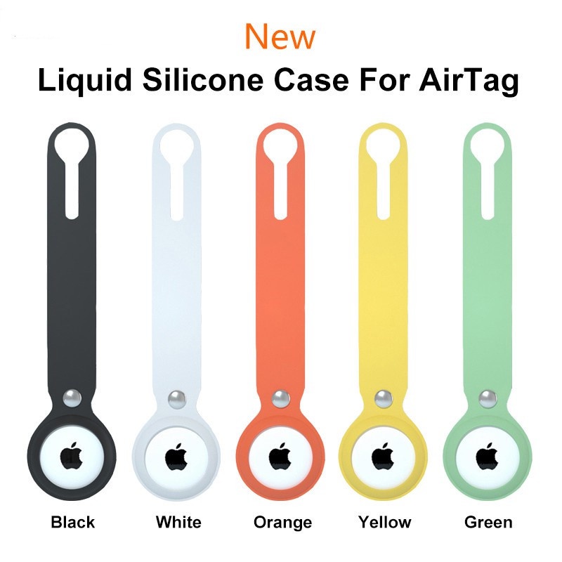 เคส Airtag ซิลิโคน แบบสายรัด | Shopee Thailand