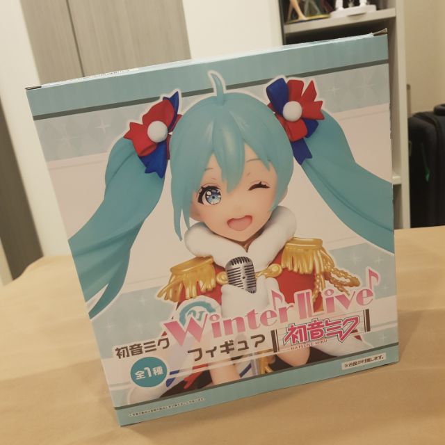 พร้อมส่ง Hatsune Miku Winter live Figure Hatsunemiku สินค้ามือ1 ไม่แกะ ...