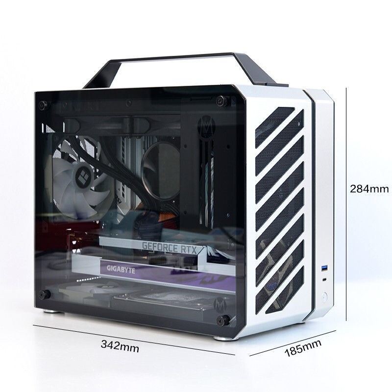 Mechanical Master C28 Pulse MATX Portable Water-cooled Side Penetration ...