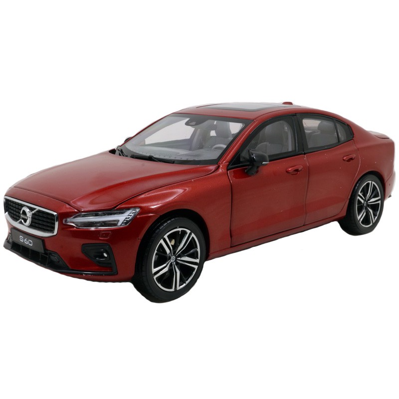 ♂ ﹍1:18 original Volvo brand new S60 S60L metal alloy full-open car model ornaments1 ...