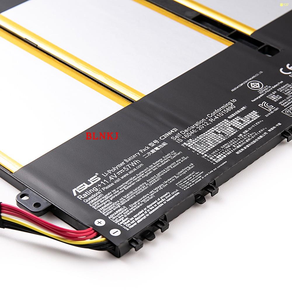 ต้นฉบับ ASUS EeeBook E403SA E403NA C31N1431 แบตเตอรี่โน้ตบุ๊ก R416N ...