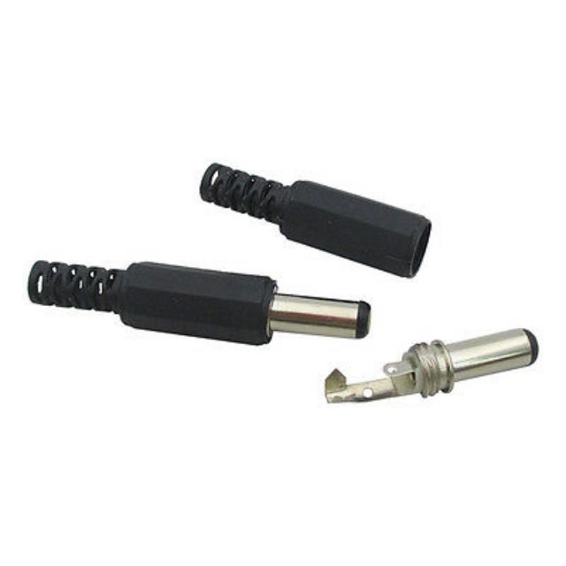 แจ็ค DC ตัวผู้ ขนาด 5.5*2.1 มม. DC Jack 5.5*2.1 mm (Male) 1ชิ้น ...