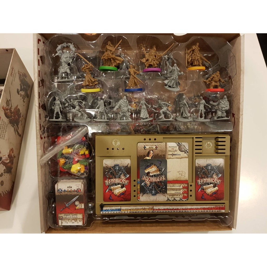 Zombicide Black Plague Board Game เวอร์ชั่นภาษาไทย บอร์ดเกม ของแท้ ฟรี ...