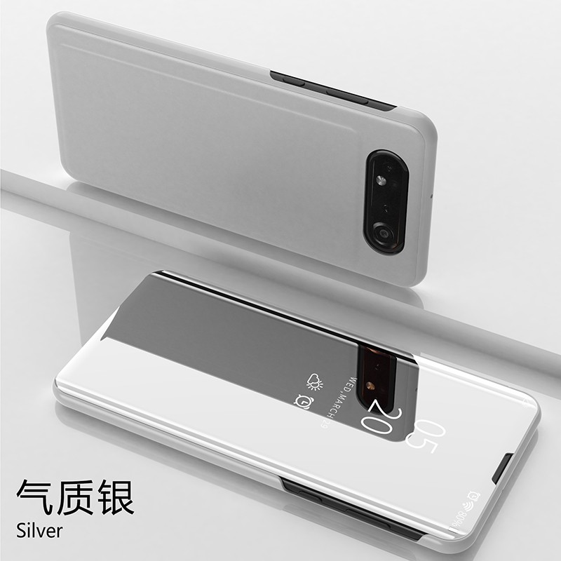 Samsung Galaxy A80 เคส Anti-fall Stand Mirror Case Cover Samsung A80 A ...