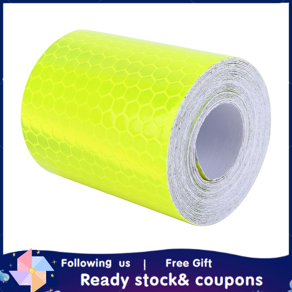 [] Xiyijia 5cm*3m Car Reflective Warning Safety Conspicuity Roll Tape ...