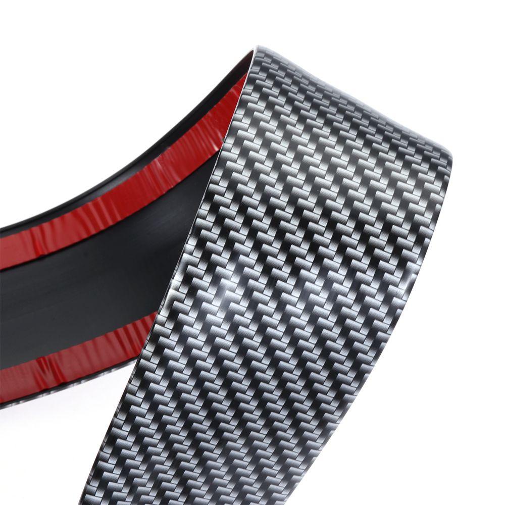 CHINK New Carbon Fiber Rubber Edge Guard Scuff Plate Car Sticker ...