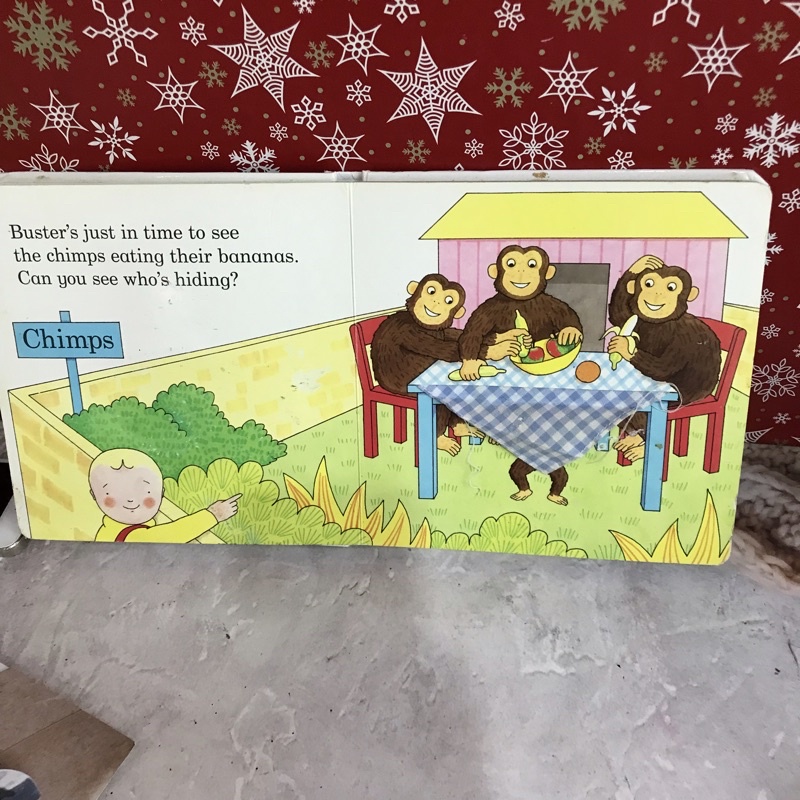 Busters Zoo (Rod Campbell) ตำหนิปกเก่า ตามภาพถ่าย - nichaphaji - ThaiPick