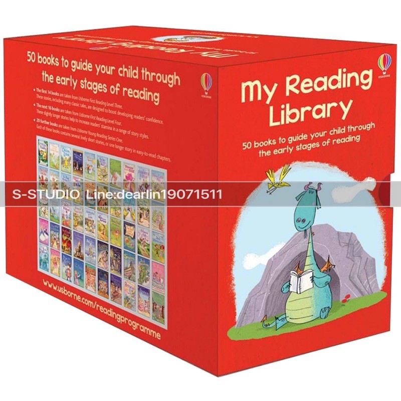 Usborne My Reading Library 2 (50 books) Usborne My First Reading ...