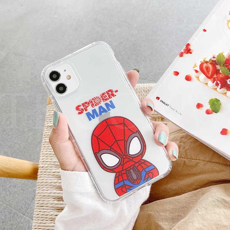 เคสโทรศัพท์มือถือลายซูเปอร์ฮีโร่น่ารักสําหรับ Oppo A53 A52 A72 A92 A31