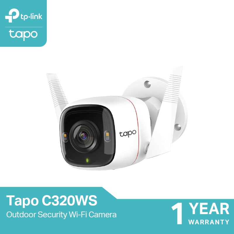TP-Link Tapo C320WS Outdoor Security Wi-Fi Camera 2K QHD มองเห็นและดู ...