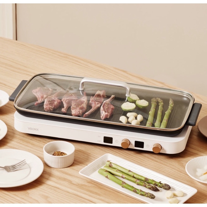 Velonix Wide 2 Ball Induction Cooker Exclusive Grill Set - cococeline ...