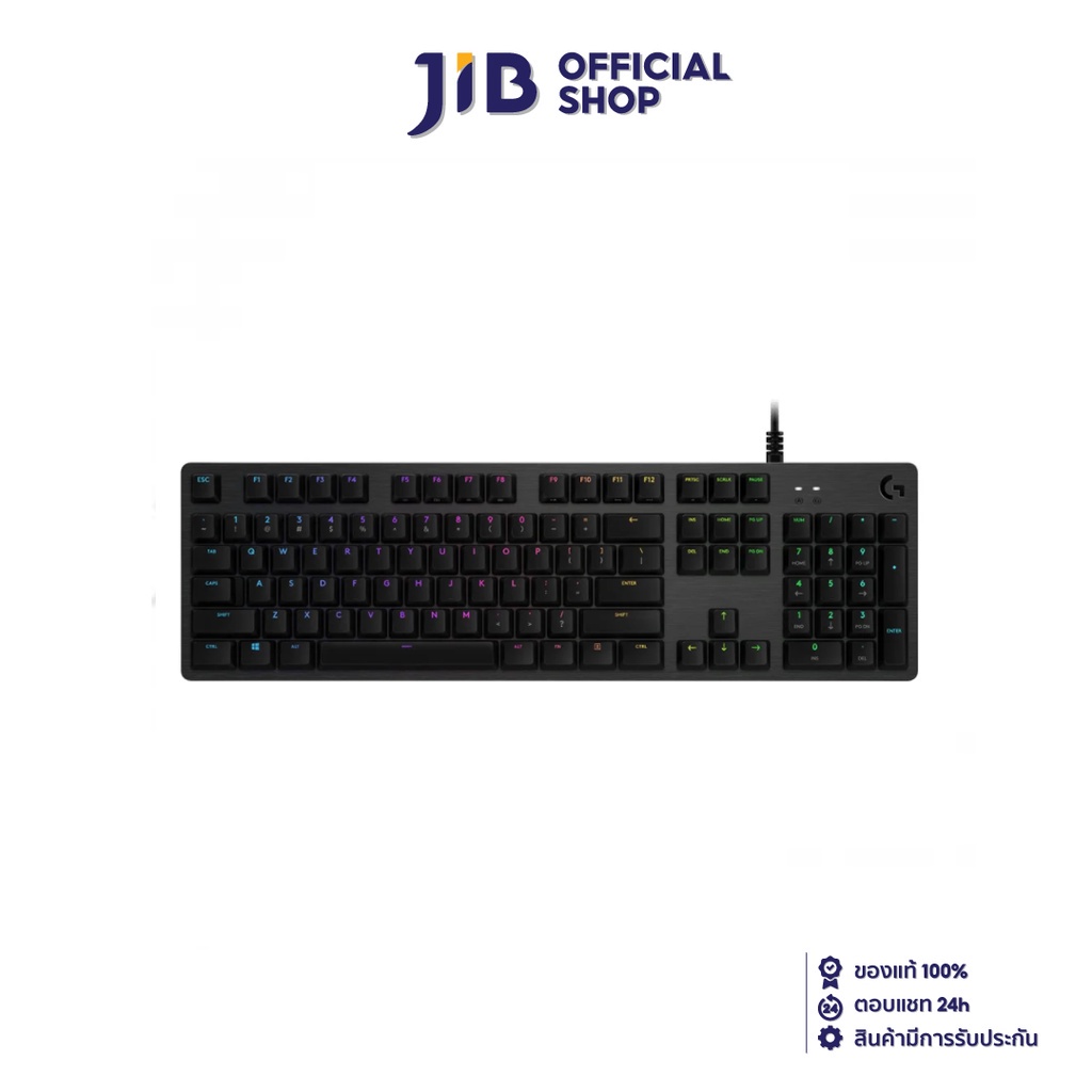 LOGITECH G G512 GX BLUE (CLICKY) SWITCH)(RGB LED)(USTH) KEYBOARD ...