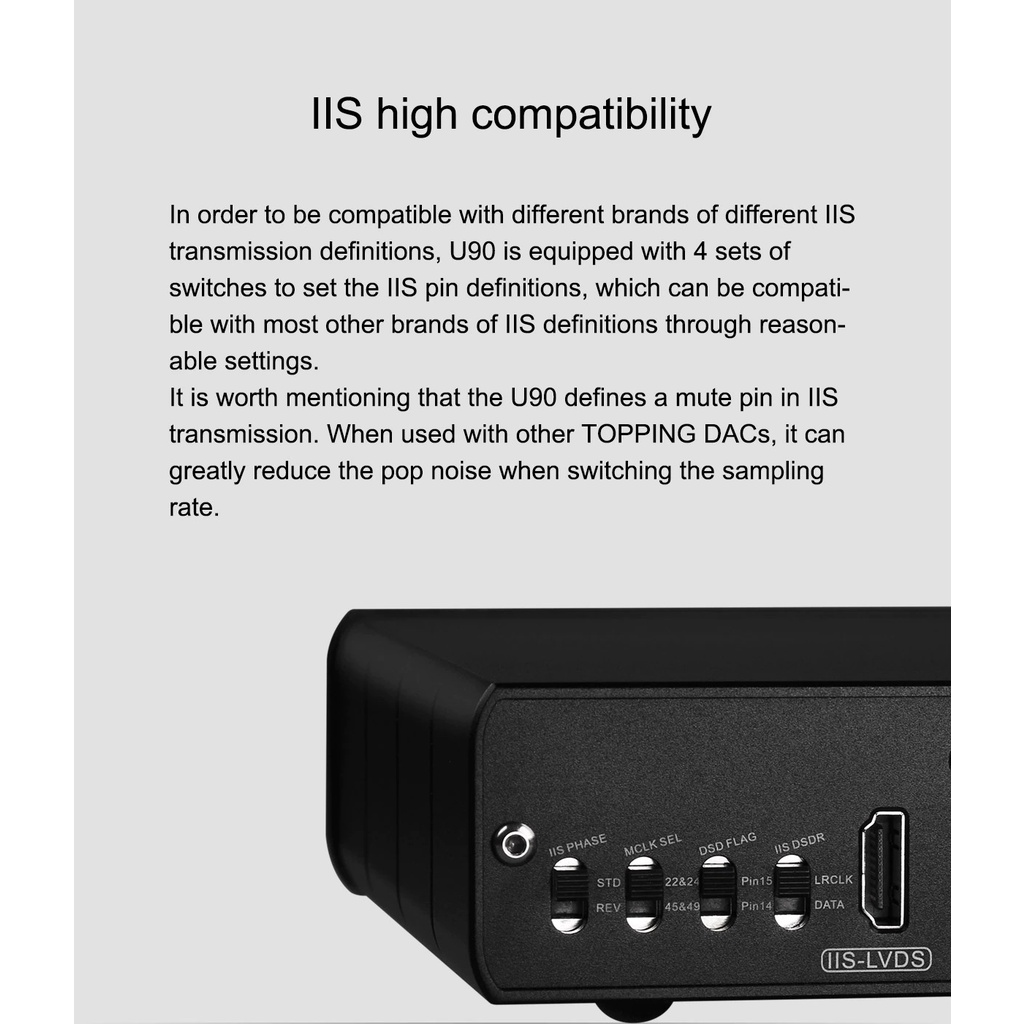 Topping U90 USB Bridge รองรับ PCM 32bit768kHz ประกันศูนย์ไทย - holysai ...