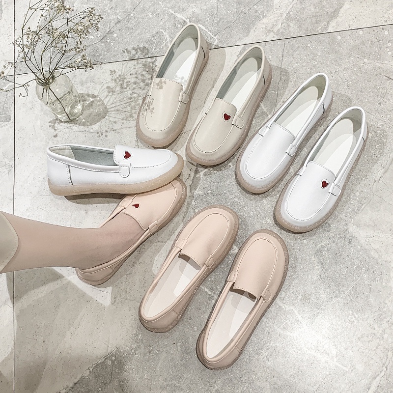 Small white shoes women s 2022 spring new soft bottom breathable flat ...