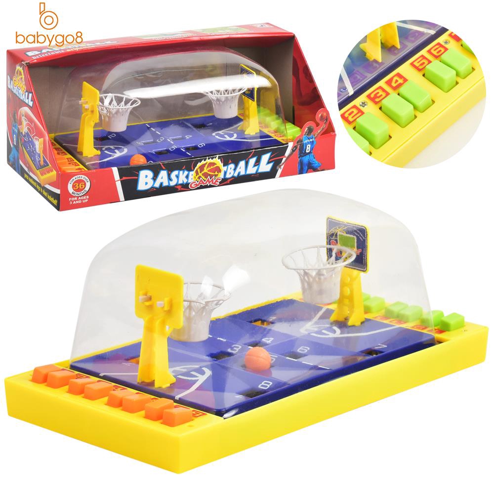 Parent-child Finger Shooting Mini Basketball Table Game Educational Toy ...