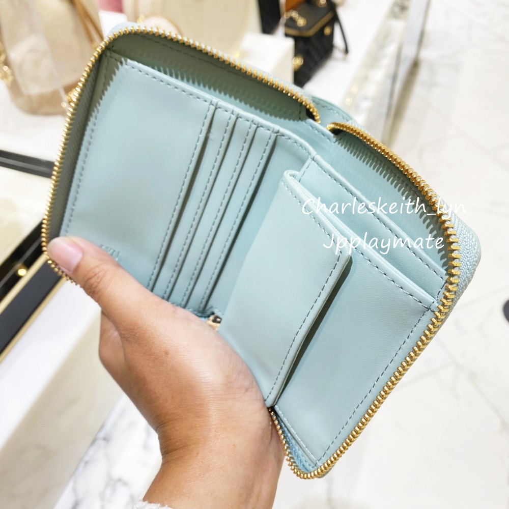 LYN กระเป๋าสตางค์ LYN รุ่น Snowy Zip Short wallet LL21WWF005 แท้จากชอป ...